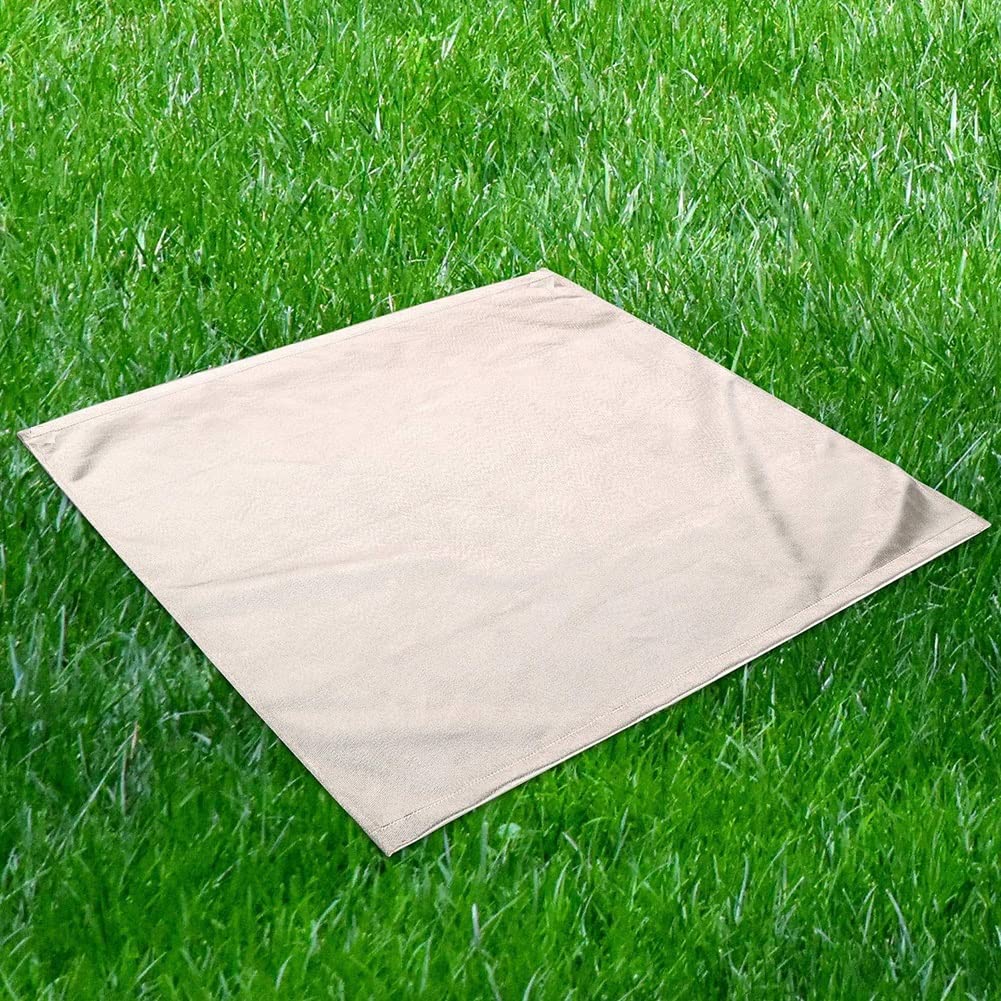 39" x 39" Fireproof Mat For Fire Pit Mats For Under Fire Pit Mat Grill Mats For Outdoor Grill Deck Protector Fire Mat Deck Patio Wood Stove Bbq Camping Tent Lawn Resistant Floor Heat Pad Proof Blanket