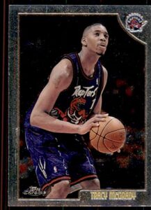 tracy mcgrady card #162 1999 topps chrome toronto raptors