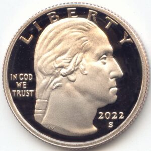 2022 S Washington Dr. Sally Ride American Women Quarter Proof