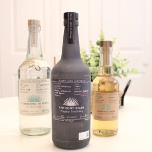 Personalized Happy Birthday Label to fit Casamigos Bottles