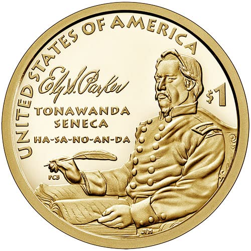 2022 S Proof Sacagawea Native American Ely S. Parker Dollar Choice Uncirculated US Mint