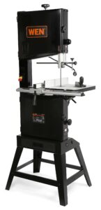 wen (ba1487) band saw with stand,two-speed,black,14-inch