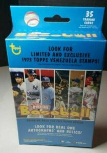 2022 topps heritage baseball factory sealed hanger box (35 cards)