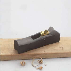 Wooden Hand Plane, Mini Arc Bottom Hand Planer, Wood Block Plane Carpenter Hand Tools for Edge Trimming/Corner Shaping/Chamfer