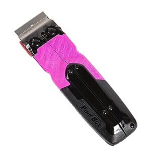 The Original Pink Box 7-Inch Folding Scraper, Pink