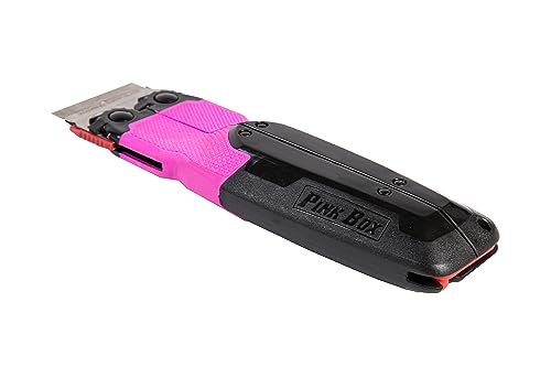 The Original Pink Box 7-Inch Folding Scraper, Pink