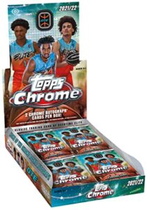 2021/22 topps chrome overtime elite basketball hobby box (not an nba product)