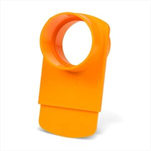 powertec 70294 2-1/2" integrated blast gate clog resistant, anti gap tapered abs plastic fitting for dust collection systems – 1 pk