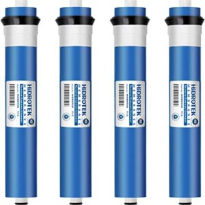 Geekpure Reverse Osmosis RO Membrane 75 GPD -NSF Certificated-Water Filter Replacement-Pack 4