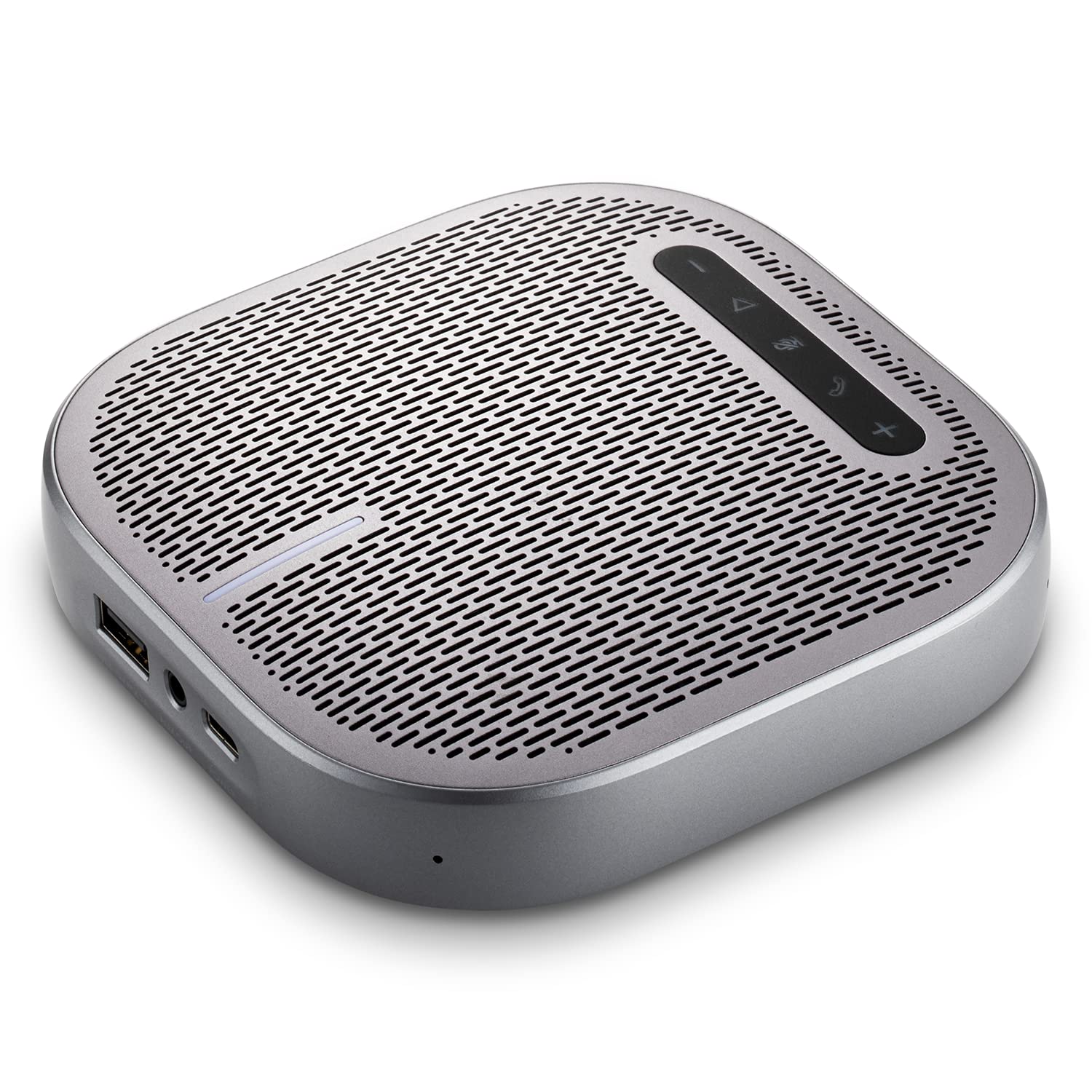 ViewSonic VB-AUD-201 Portable Wireless Conference Speakerphone with 360 Omnidirectional Sound Pickup, Reverse Charging, Bluetooth 5.0, Noise Cancellation for Home Office and Remote Meetings