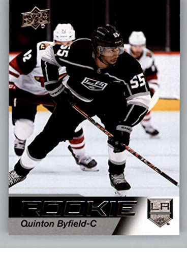 2021-22 Upper Deck NHL Star Rookies Box Set #8 Quinton Byfield Los Angeles Kings Official NHL Hockey Card in Raw (NM or Better) condition