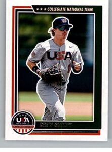 2022 panini stars and stripes usa baseball #10 drew gilbert usa baseball collegiate national team official usa baseball trading card in raw (nm or better) condition