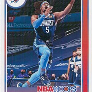 2021-22 Panini Hoops #33 Luguentz Dort Oklahoma City Thunder NBA Basketball Trading Card