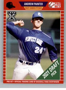 2021 pro set red #ps20 andrew painter xrc rc rookie baseball trading card