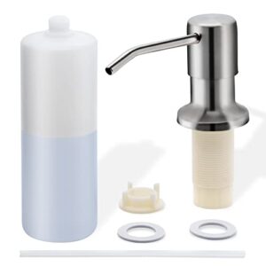 kitchen sink soap dispenser，built in dish soap dispenser with bottle