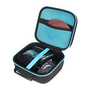 khanka hard storage case replacement for makita xob01z 18v lxt lithium-ion cordless 5" random orbit sander, case only