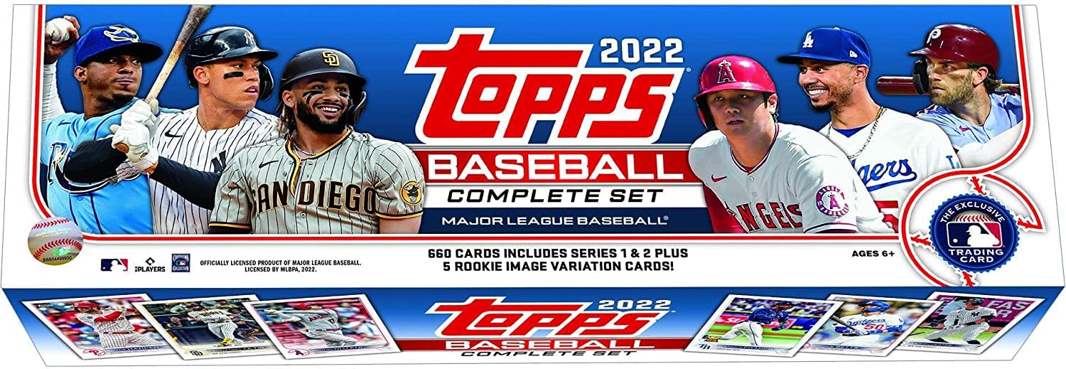 2022 Topps Baseball Factory Retail Set (660 Cards: 5 Rookie Variation Cards)