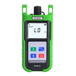 komshine kpm-35 optic fiber power meter with measurement range -70~+10dbm, self calibration function