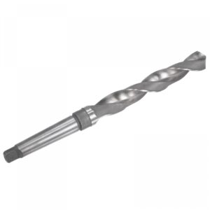 uxcell 21.5mm High-Speed Steel Twist Bit Extra Long Drill Bit with MT2 Morse Taper Shank, 240mm Overall Length