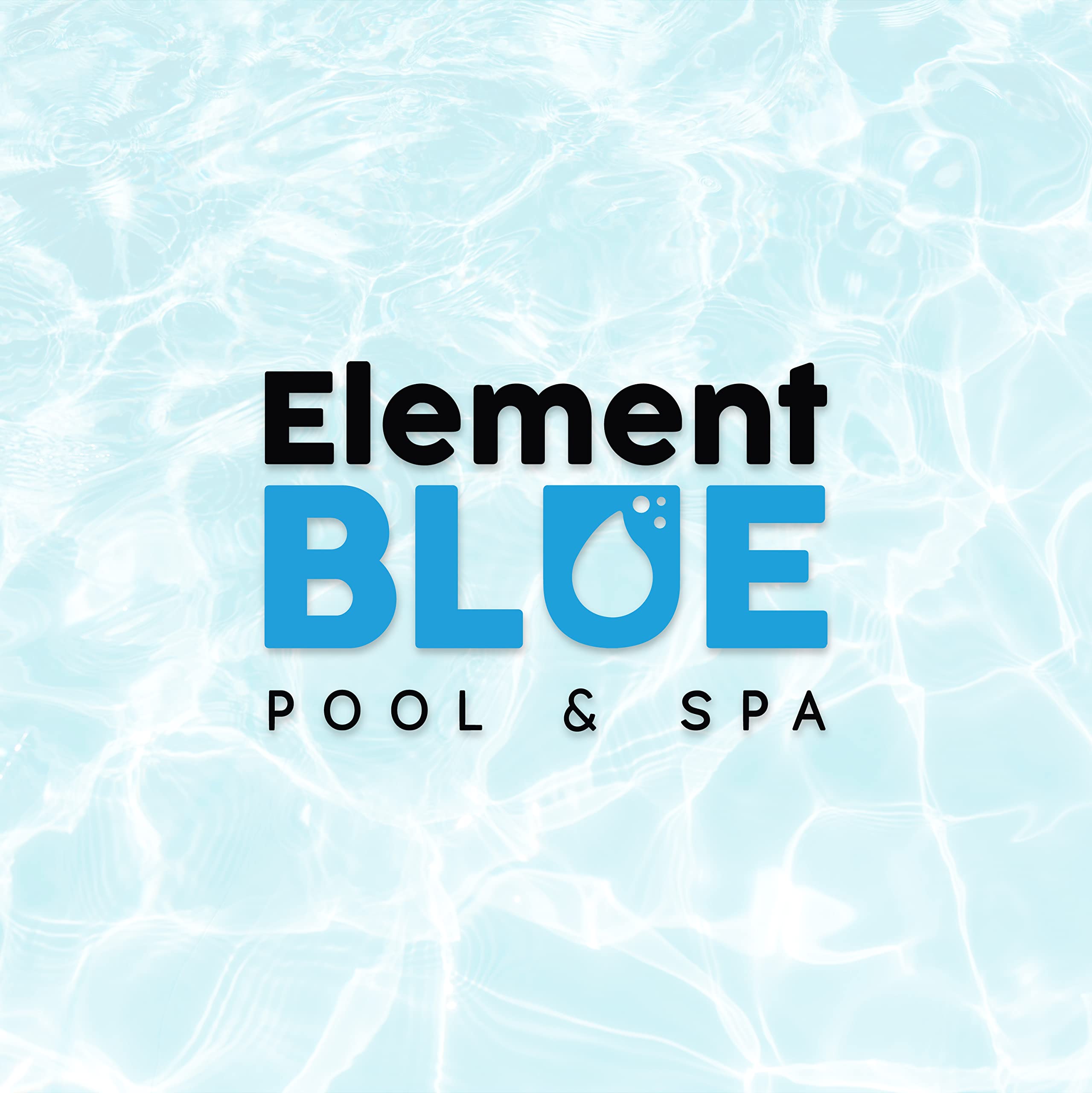 Element Blue - Pool and Spa Clarifier - Clears and Prevents Cloudy Water - for Fountains, Pools, Hot Tubs, and Spas - Fast-Acting Water Clarifier - 64 OZ