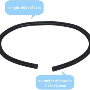 1.25'' Pool Pump Replacement Hose Compatible with Filter Models 800 GPH, 530 GPH, 300 GPH Pool Pump for Above Ground Pools 59'' with 41'' Long Pool Pump Replacement Hose