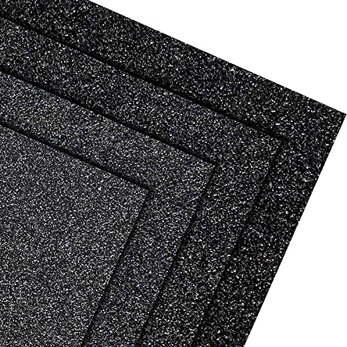 Augtouf 20 Pcs 60 Grit Wet or Dry Sandpaper, Fine Sandpaper Assortment for Wood, Metal, Resin, Automotive, Plastic Multi Purpose - 9x3.6 Inches