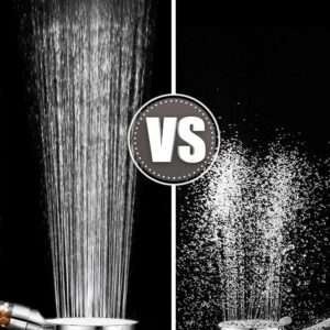 ODMJ Filtered Shower Head, High Pressure Shower Head with 6 Settings, Handheld Shower Head with 59" Hose and Bracket, Shower Head Filter for Hard Water, Water Saving Spray Soft Spa Shower Head