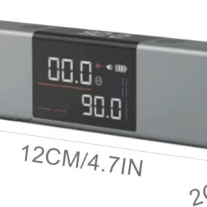 L-as-er Protractor Digital Inclinometer - Multifunction L-as-er Angle Ruler with Bi-Directional,Large LCD Screen Angle Finder Multifunction for Fast,Precise&Professional Results (Dual_Laser+Tripod)