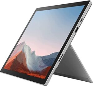 microsoft surface pro 7+ lte advanced (1s3-00001) platinum - intel i5-1135g7, 8gb ram, 256gb ssd, 12.3-inch 2736x1824 touchscreen, win10 pro (renewed)