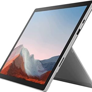 Microsoft Surface Pro 7+ LTE Advanced (1S3-00001) Platinum - Intel i5-1135G7, 8GB RAM, 256GB SSD, 12.3-inch 2736x1824 Touchscreen, Win10 Pro (Renewed)