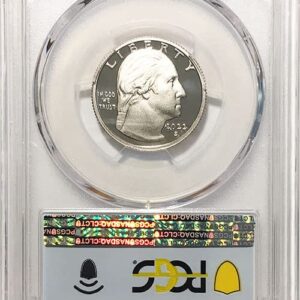 2022 S Silver Proof American Women Quarter Maya Angelou Quarter PR 70 DCAM First Day of Issue Label PCGS