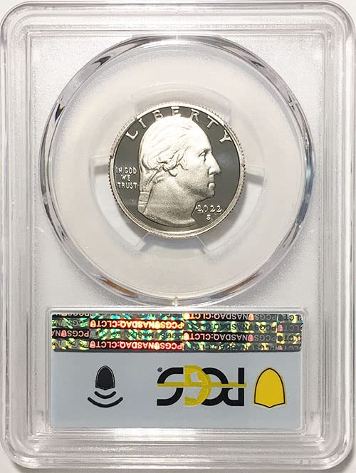 2022 S Silver Proof American Women Quarter Maya Angelou Quarter PR 70 DCAM First Day of Issue Label PCGS