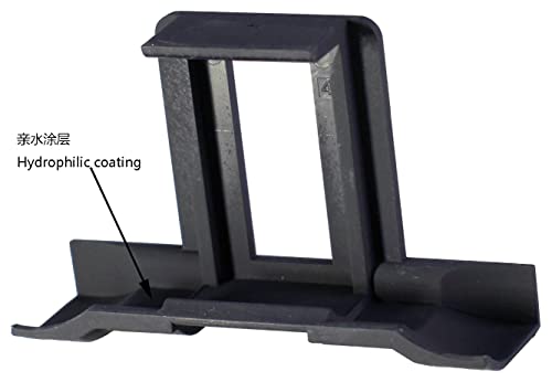 HZLH Solar Panels Water Drained Away Clip,Auto Remove Stagnant Water Build-up Near The Panel Edges. Plastic Clip to Clear Black 30mm、35mm、40mm、45mm、50mm T35