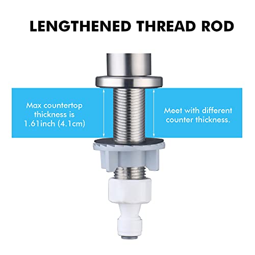 Reverse Osmosis Faucet Lead-Free Kitchen Water Filter Faucet for RO Drinking Water Filtration Systems SUS304 Stainless Steel Drinking Water Faucet