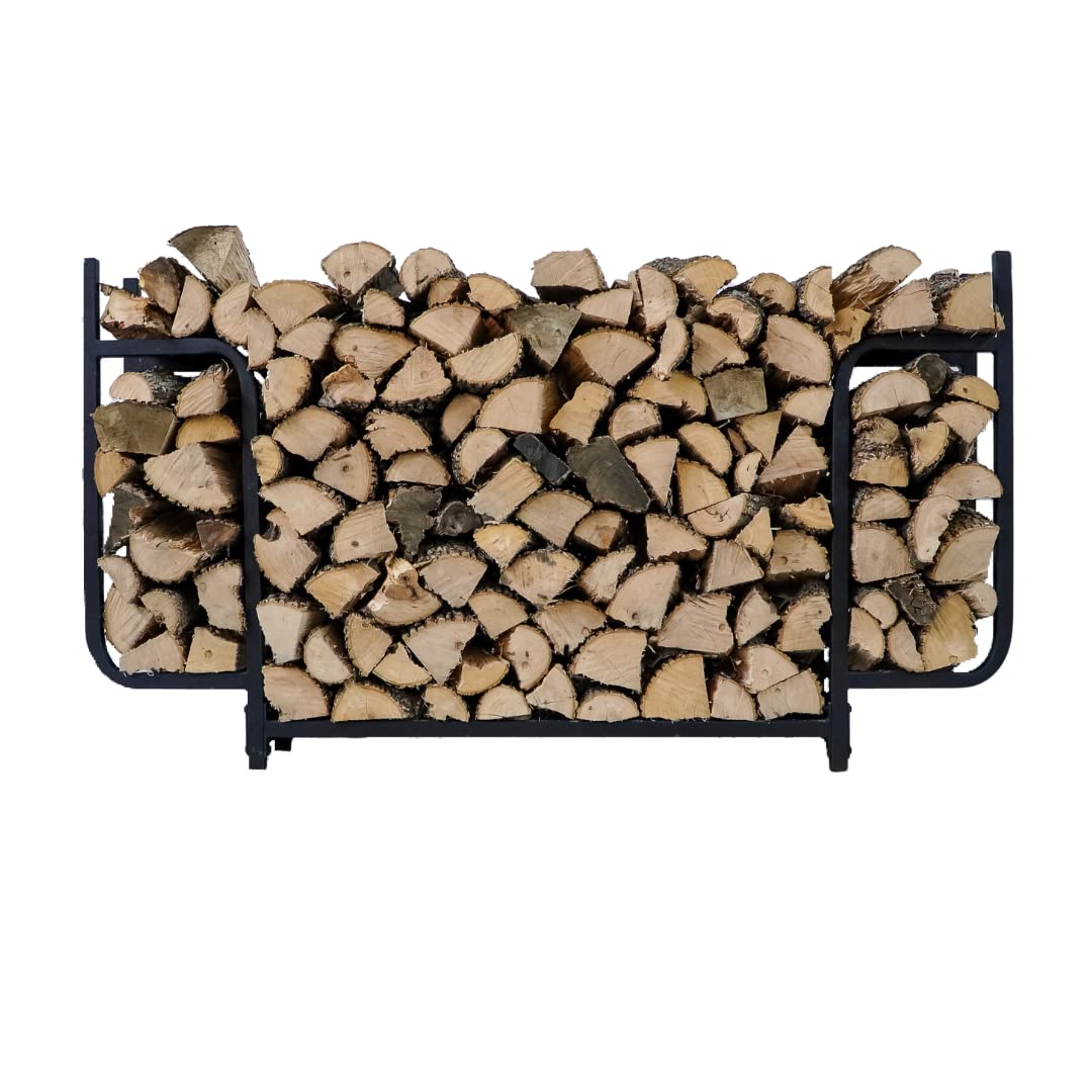 Woodhaven 6ft Courtyard Firewood Log Rack