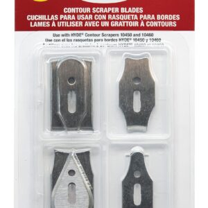 Contour Scraper Replacement 6 Stainless Steel Blades