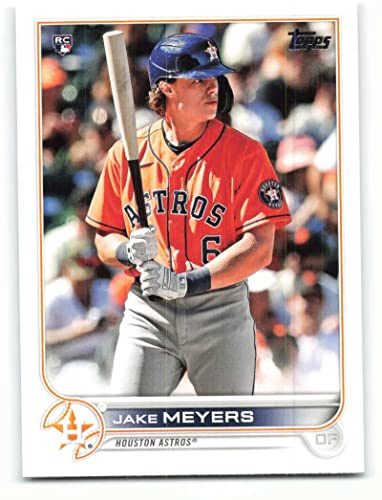 2022 Topps #295 Jake Meyers RC Rookie Houston Astros Series 1 MLB Baseball Trading Card