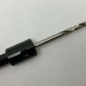 1/8inch High Speed Taper Point Drill with Hex Shank and TPS-Lock System Made in The USA by W.L Fuller Inc. Black 1/8 in