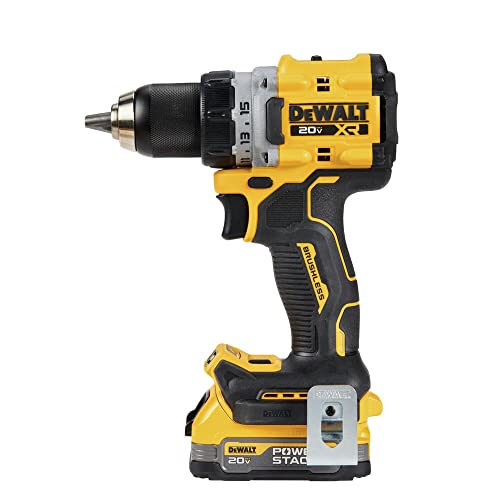 DEWALT 20V MAX XR Cordless Drill Kit, Drill and Driver, 1/2", Batteries, Charger, and Bag Included(DCD800E2)