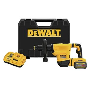 dewalt 60v max* 15 lb. cordless sds max chipping hammer kit (dch832x1)