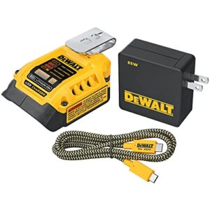 dewalt dcb094k 20v max flexvolt 5 amp usb charging kit