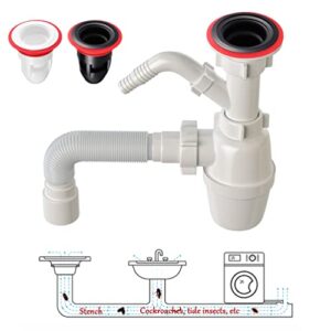 MAGICLULU 4pcs Shower Floor Drain Backflow Preventer One Way Drain Valve Sewer Core Odor- Resistant Floor Plugs for Home Kitchen Bathroom