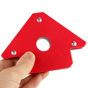 Welding Magnetic Holder 25 LBS Angle Arrow Soldering Locator Welding Magnetic Holder Welder Soldering Tool Accessories