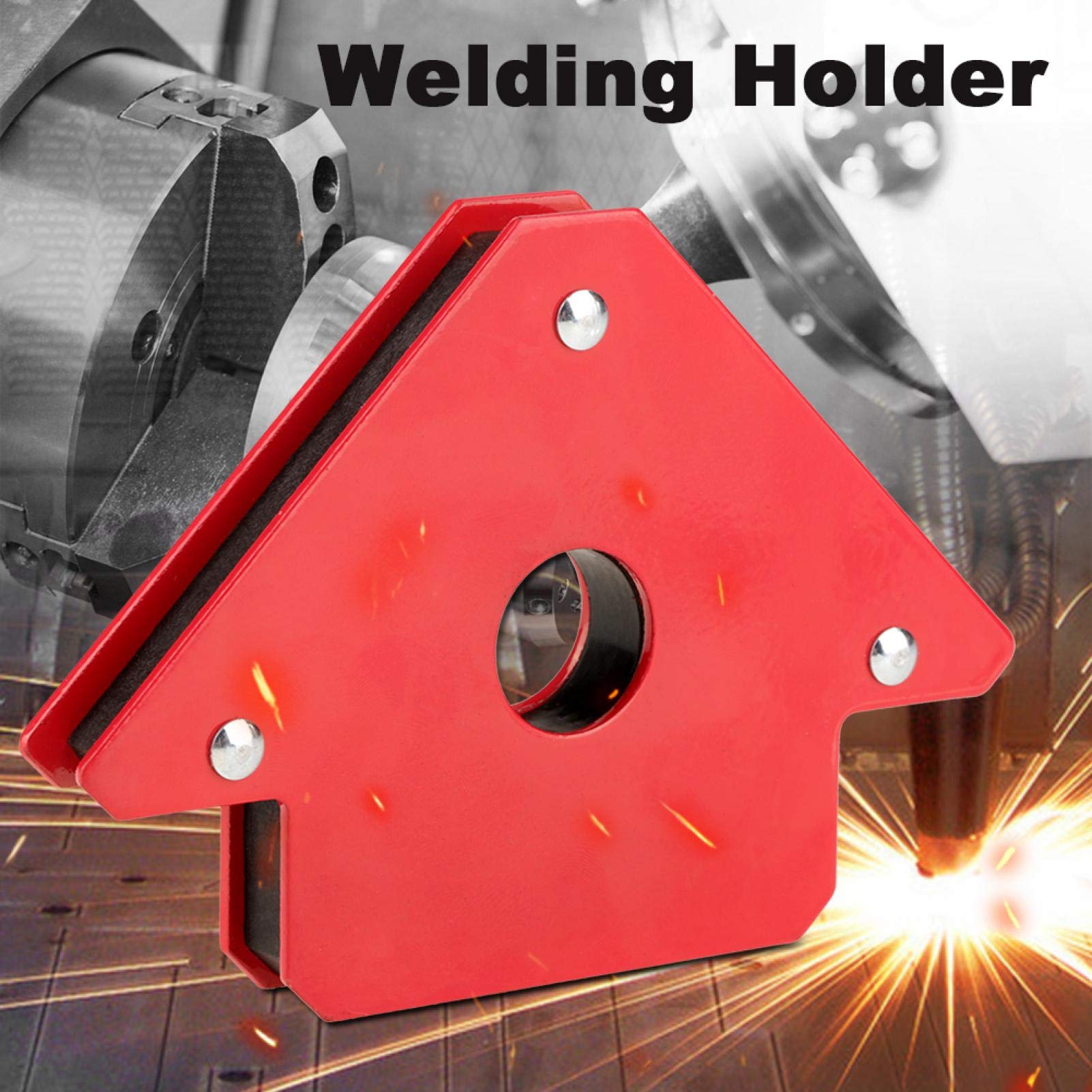 Welding Magnetic Holder 25 LBS Angle Arrow Soldering Locator Welding Magnetic Holder Welder Soldering Tool Accessories