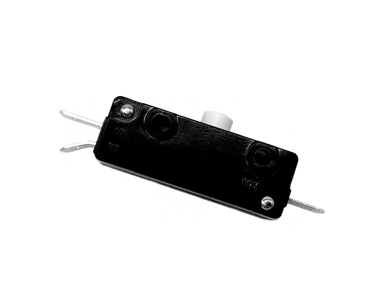 Push Button Switch Compatible with Cherry E13-00E, Sears, Craftsman, MTD Snow King Snow Blower Snowblower Snowthrower, Black