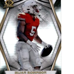 2022 Bowman University Invicta Refractor #BI-15 Bijan Robinson Texas Longhorns Football