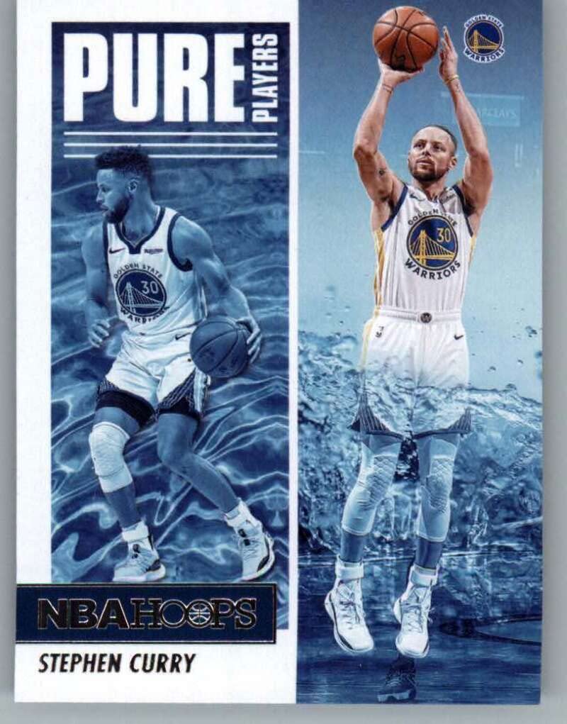 2021-22 Panini Hoops Pure Players #8 Stephen Curry Golden State Warriors NBA Basketball Trading Card