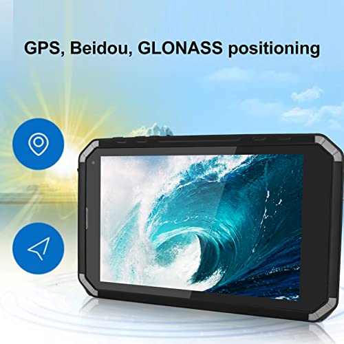 Lazmin112 8in Tablet,1920x1200 Full HD Tablet PC,4GB RAM,64GB ROM,WiFi,Bluetooth,8500mAh Rechargeable,Support OTG,IP68 Waterproof,for Android 12 System(US Plug)