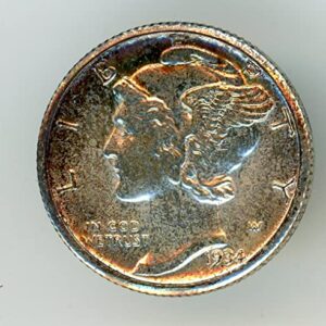 1934 Mercury Dime MS-63