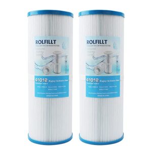 rolfillt prb50-in spa filter replaces pleatco prb50-in, unicel c-4950, filbur fc-2390, jacuzzi j210/j220/j235/j245/j275, guardian 413-212-02, 373045, 817-5000, 5x13 drop in hot tub filter, 2 pack